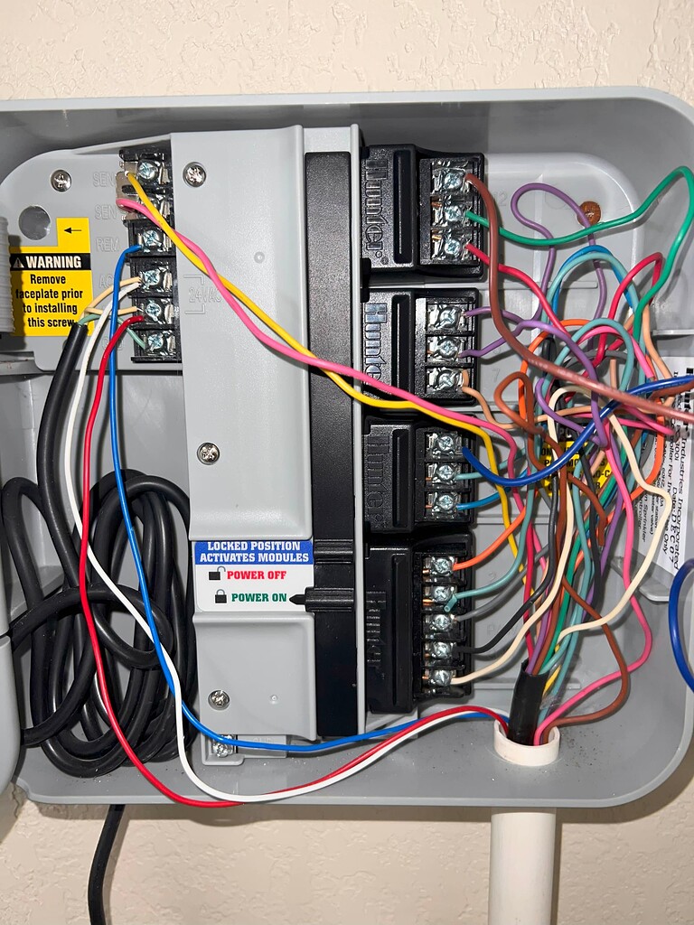 Hunter C-Pro to Rachio 3 12 Zone Wiring Help - Wiring - Rachio Community