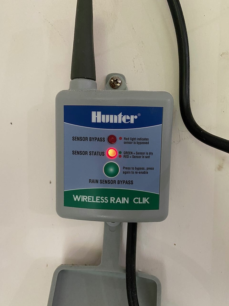 Hunter Sensor Shows On but shouldn't - Rain Sensors - Rachio Community