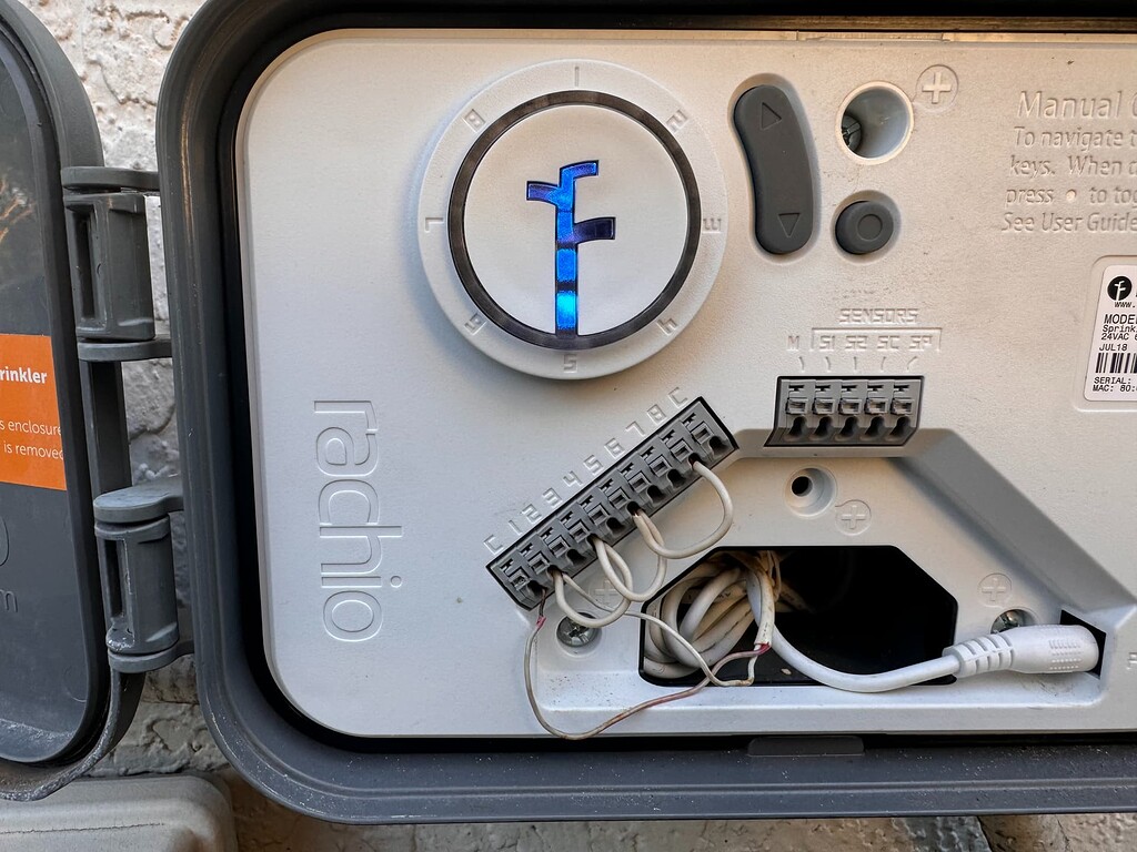 4 zone index valve controller stops after 4 minutes - Schedules & Zones ...