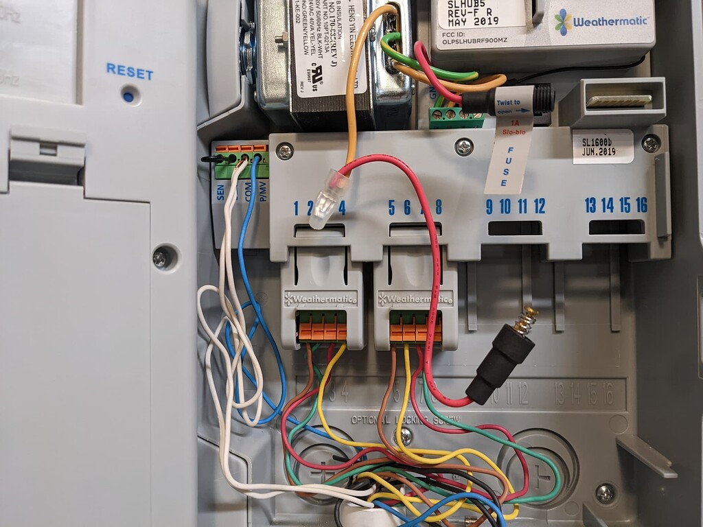 Weathermatic Smartline SL1600 - Wiring - Rachio Community