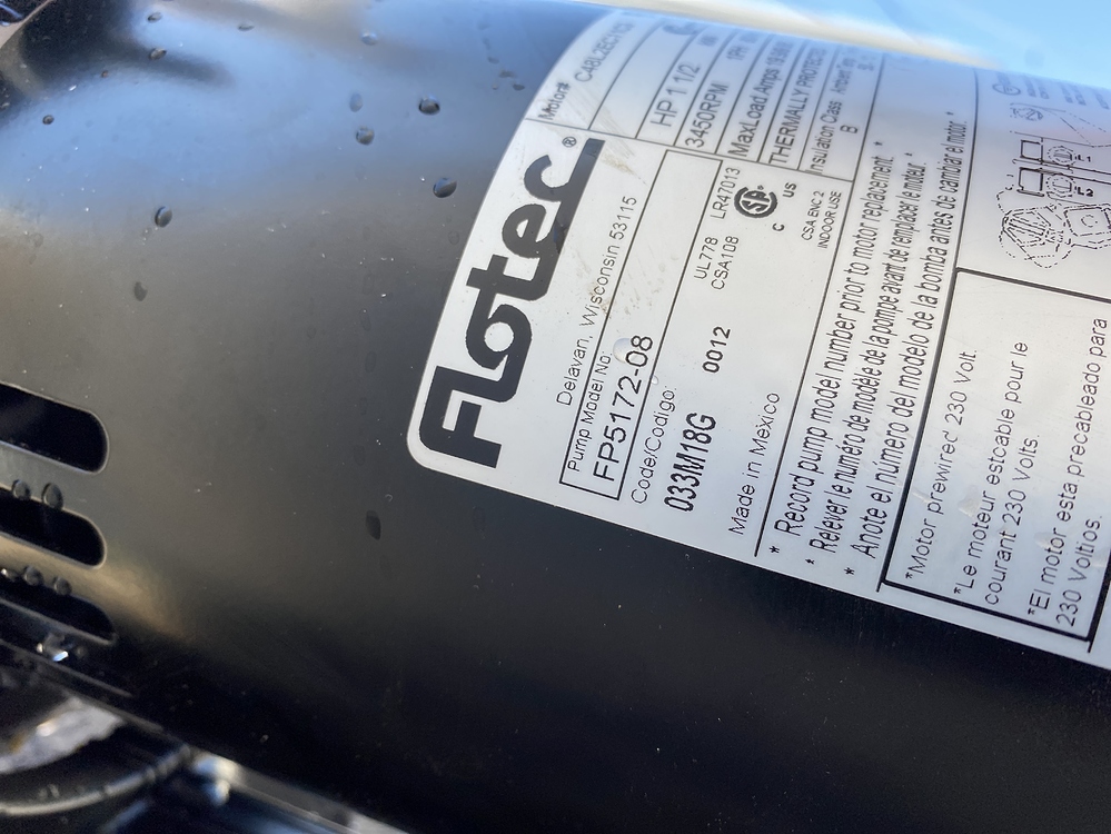 Flotec pump - Wiring - Rachio Community